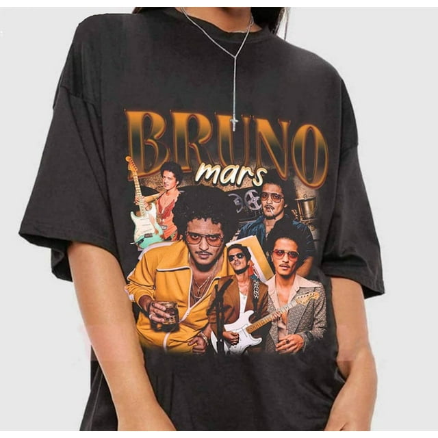 Funny Bruno Mars Tour Shirt, Cool Design Sweatshirt Unisex Hoodie Gift For Fans - Walmart.com