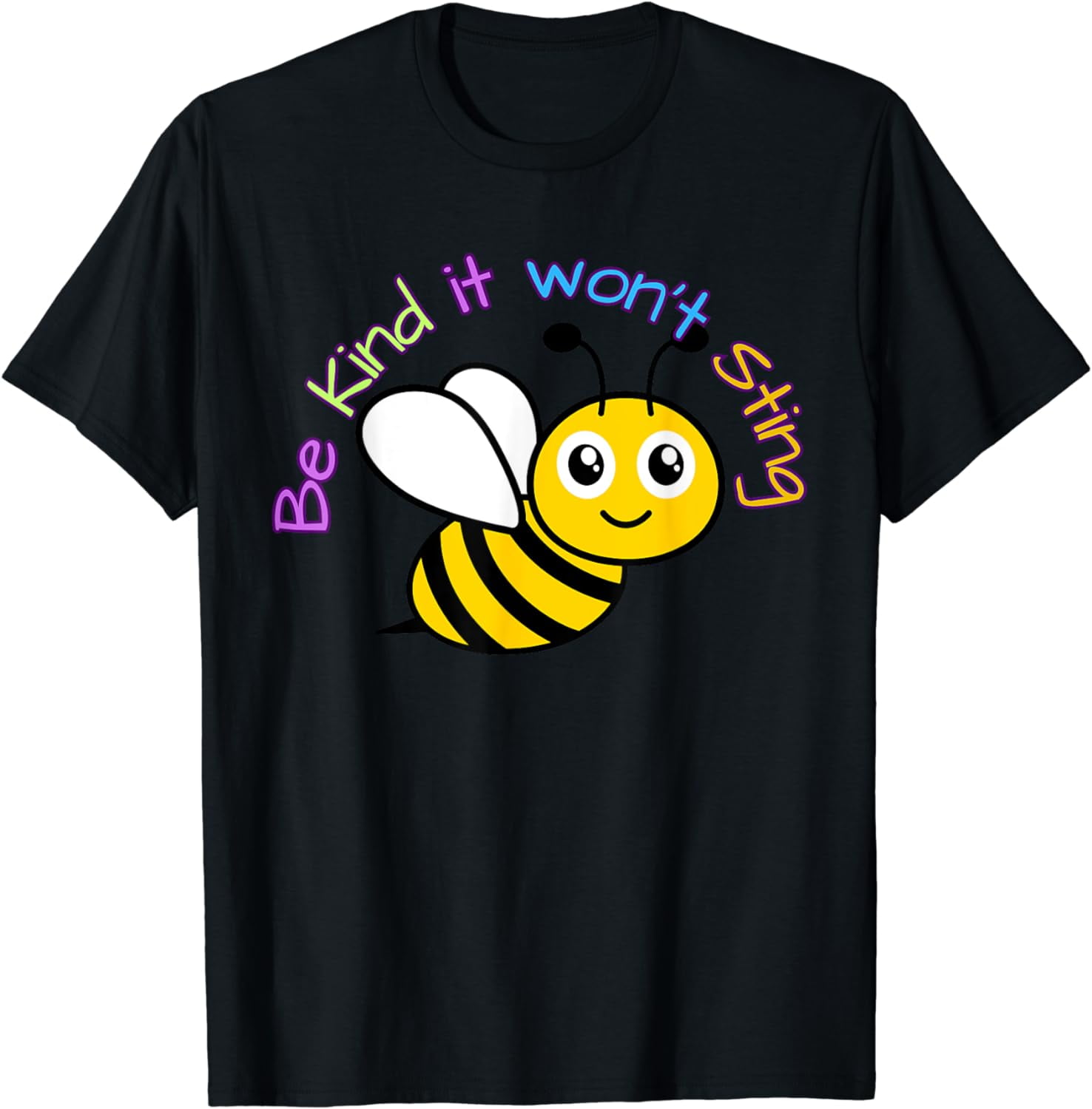 Funny Bumble Bee Back to School Teacher Girls Boy Be Kind T-Shirt ...