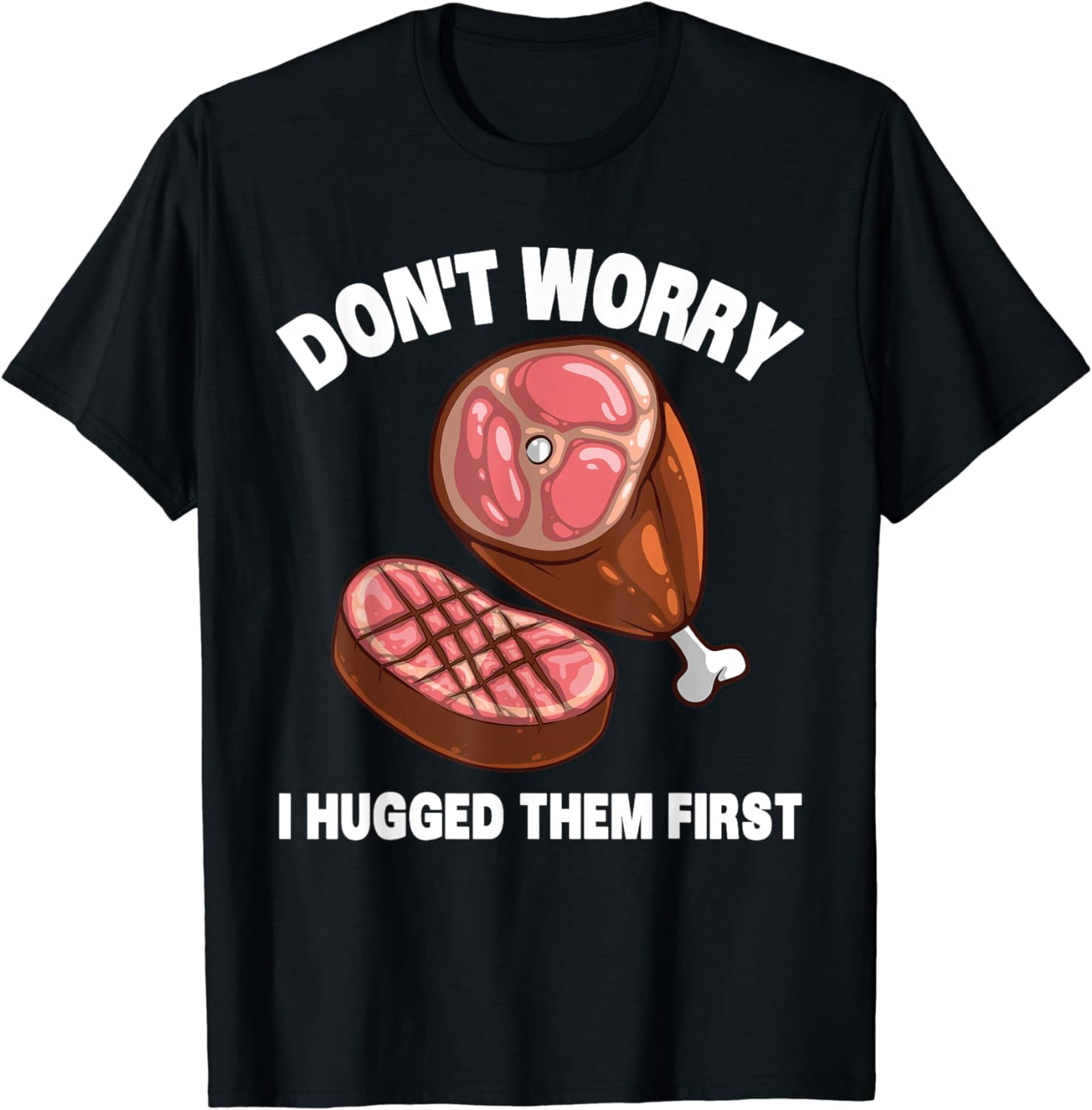 Funny Butcher For Men Women Animal Slaughter Meat Cutter BBQ T-Shirt ...