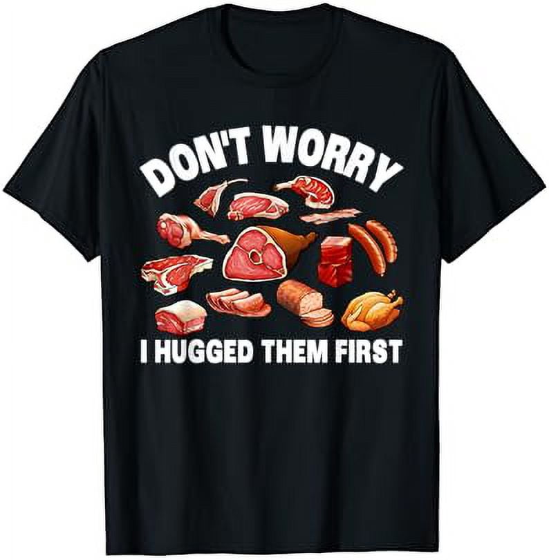 Funny Butcher For Men Women Animal Slaughter Meat Cutter BBQ T-Shirt ...