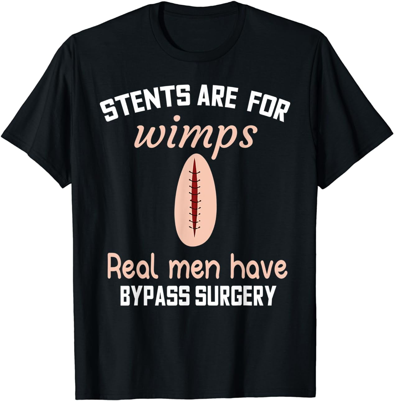 Funny Bypass Open Heart Surgery Recovery Survivor Gift T-Shirt ...