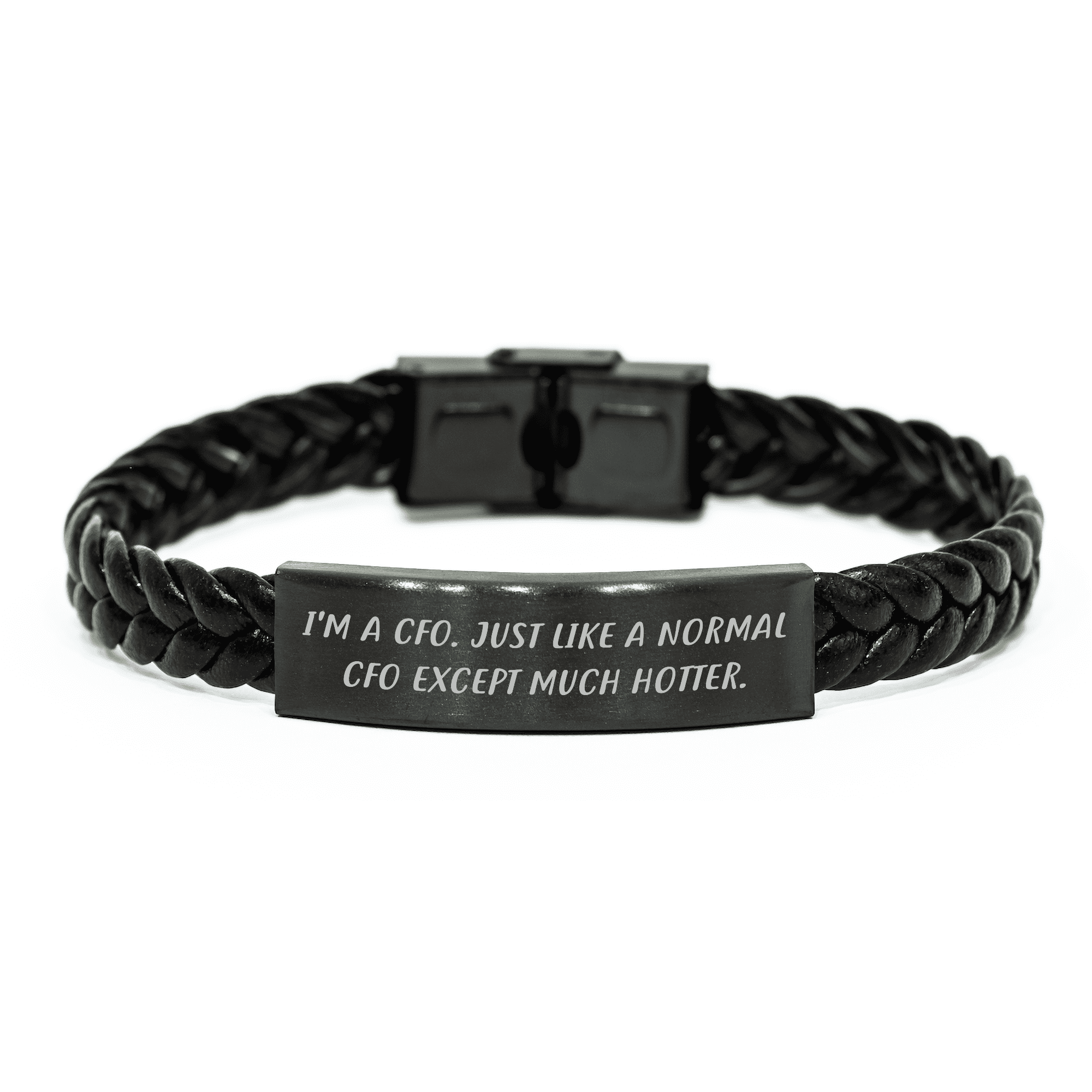 Funny CFO Gifts from Men to Mother's Day Unique Interlaced Leather ...