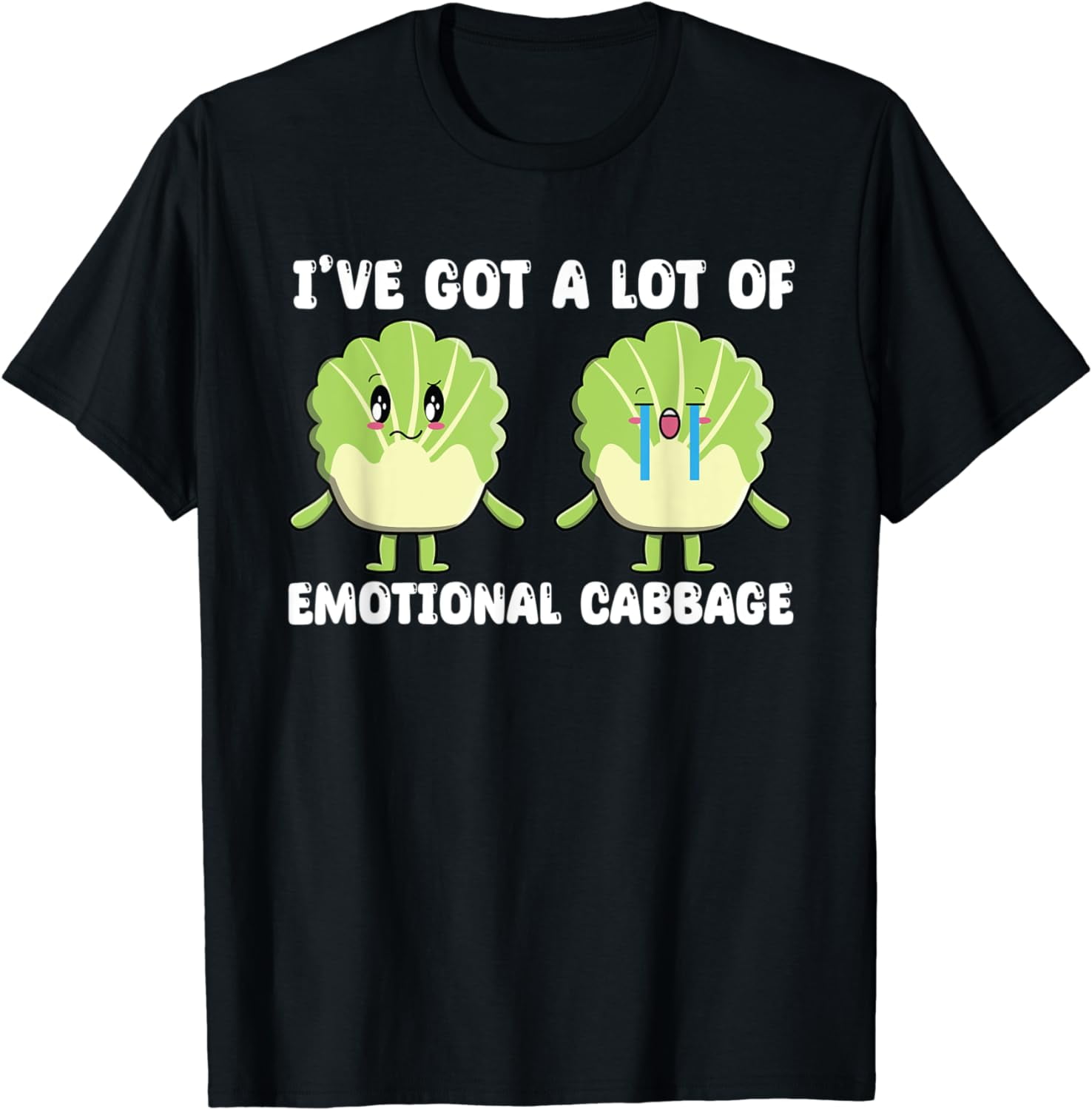 Funny Cabbage Pun Costume Love Savoy Cabbage T-Shirt - Walmart.com