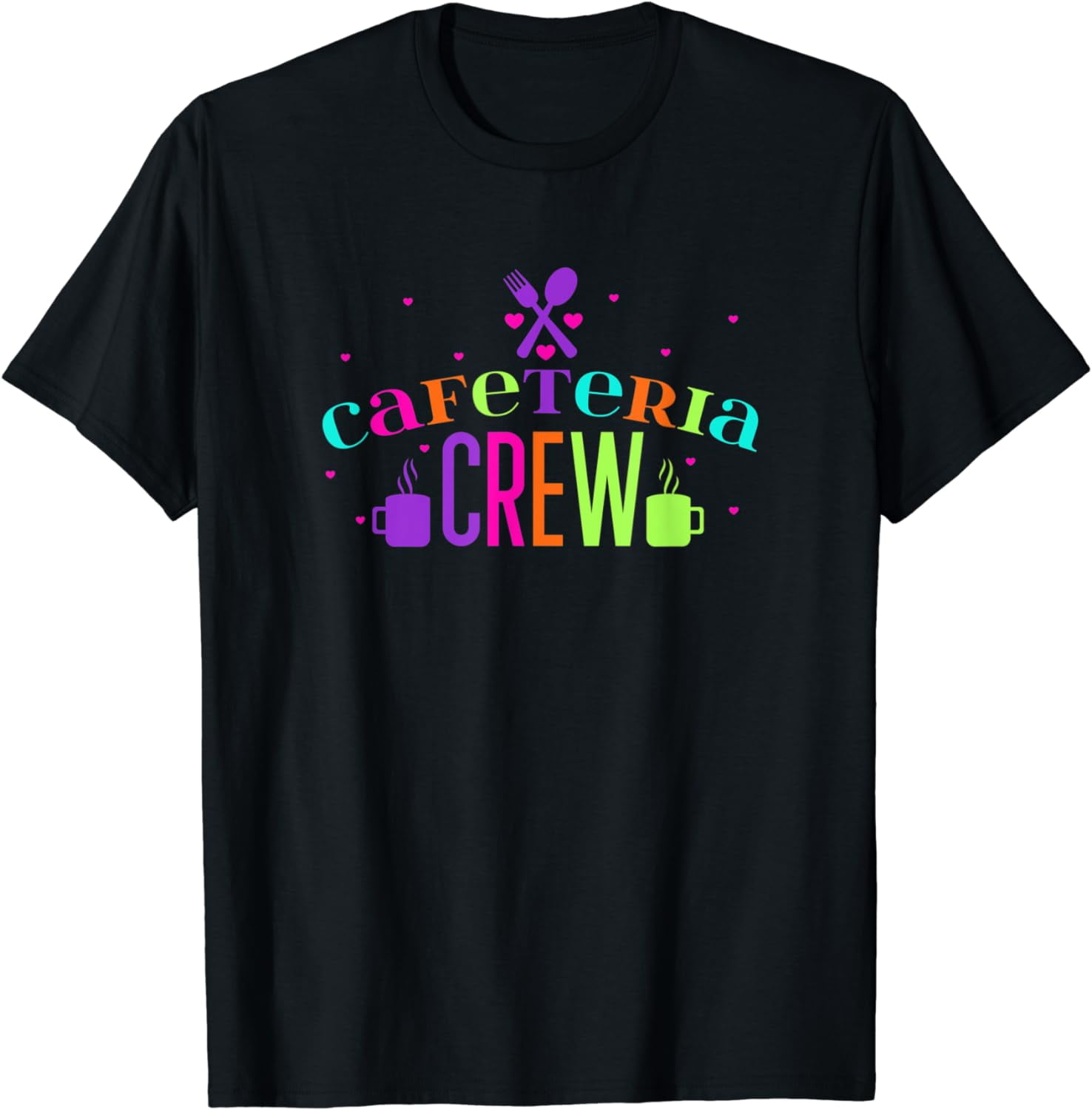 Funny Cafeteria Crew Design I Canteen School Lunch T-Shirt - Walmart.com