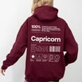 Funny Capricorn Hoodie Sweatshirt & Shirt, Capricorns Season Sweater ...
