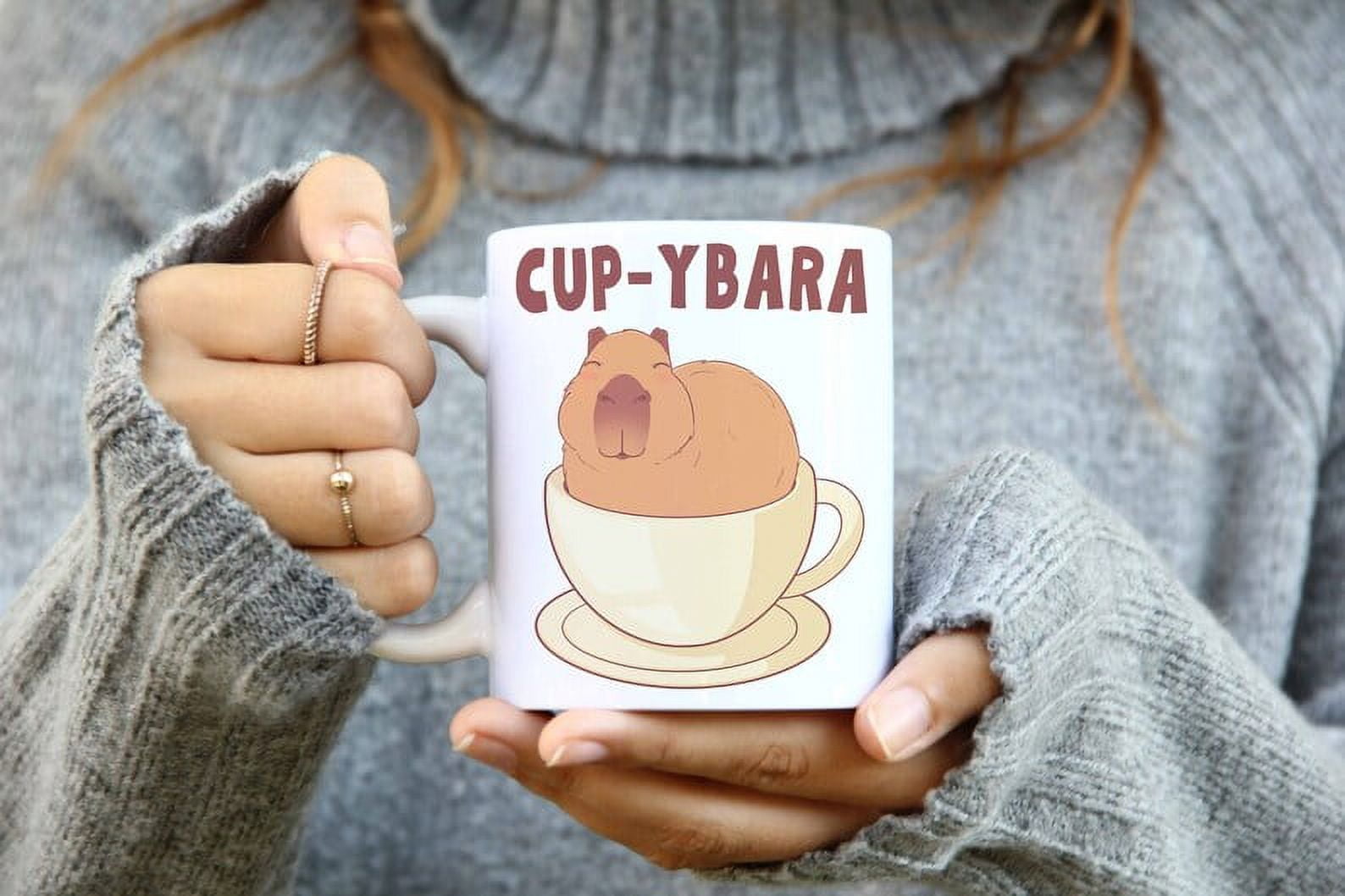Funny Capybara Mug, Capybaras Gifts, Capybara Meme, Fun Word Pun ...