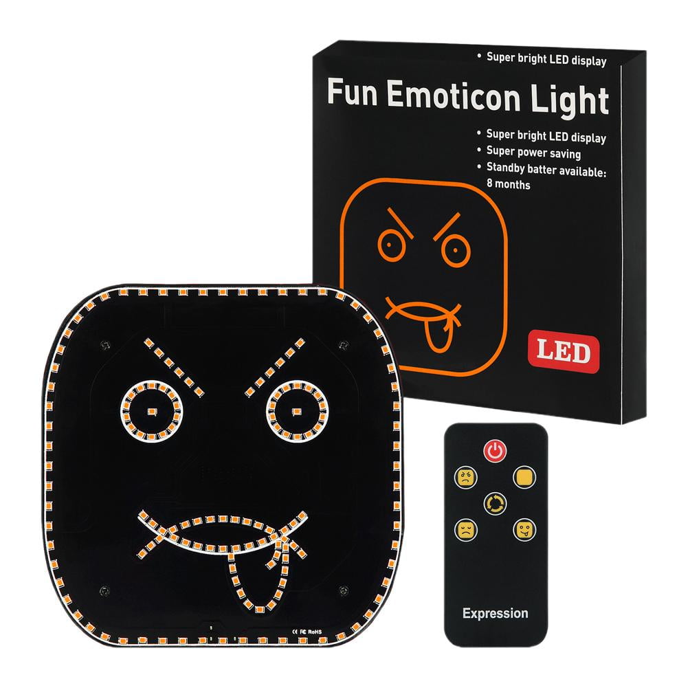 Funny Car Finger Light with Remote Control, Led Sign for Car, Light Up ...