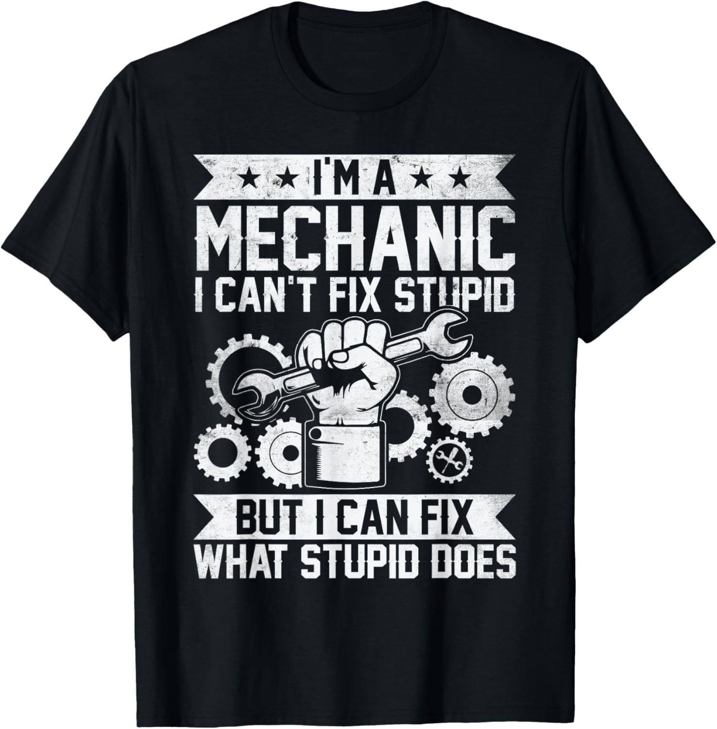 Funny Car Mechanic Engineer Men Women Kids Auto Mechanic T-Shirt ...