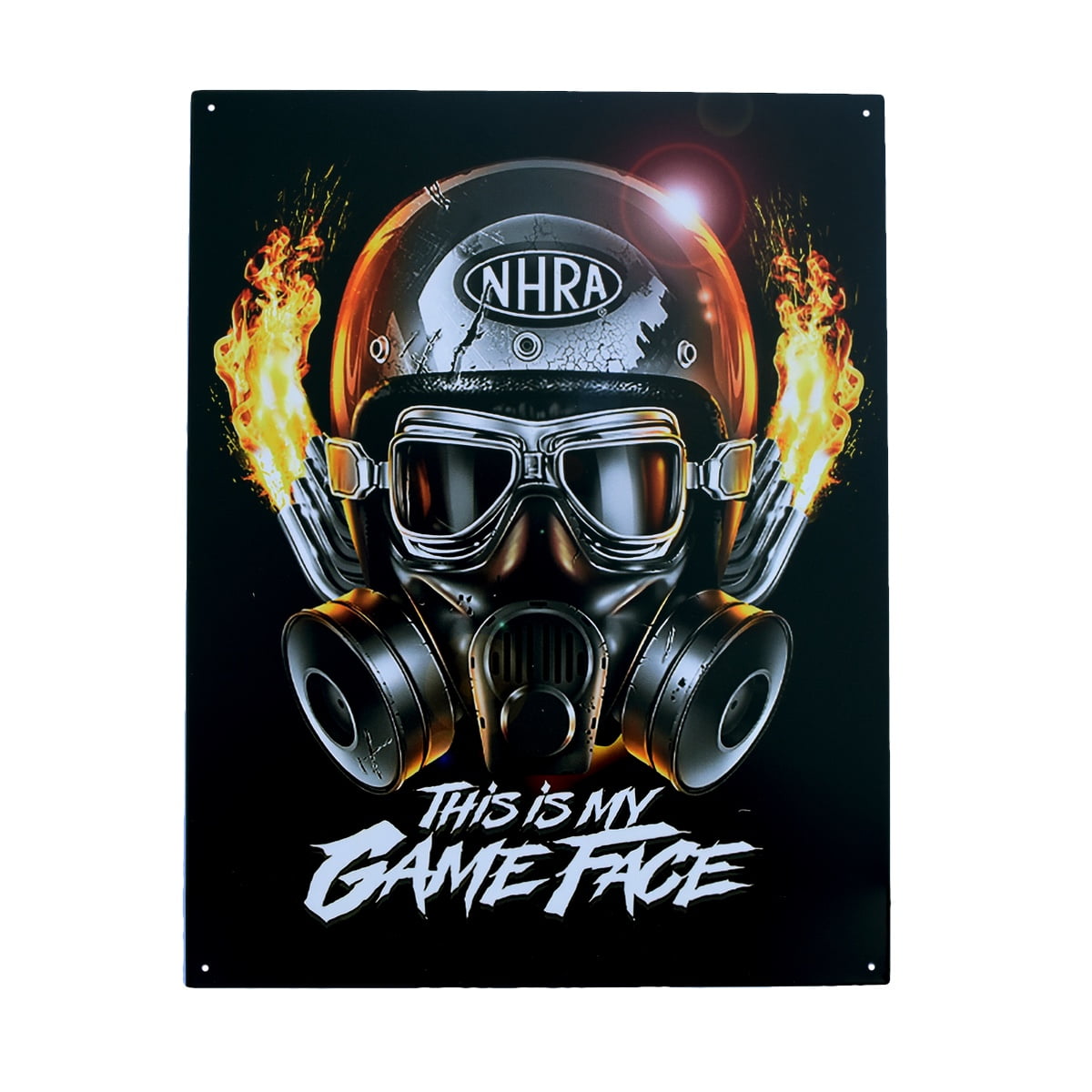 Funny Car National Hot Rod NHRA Game Face Sign Nitro Drag Racing Man ...