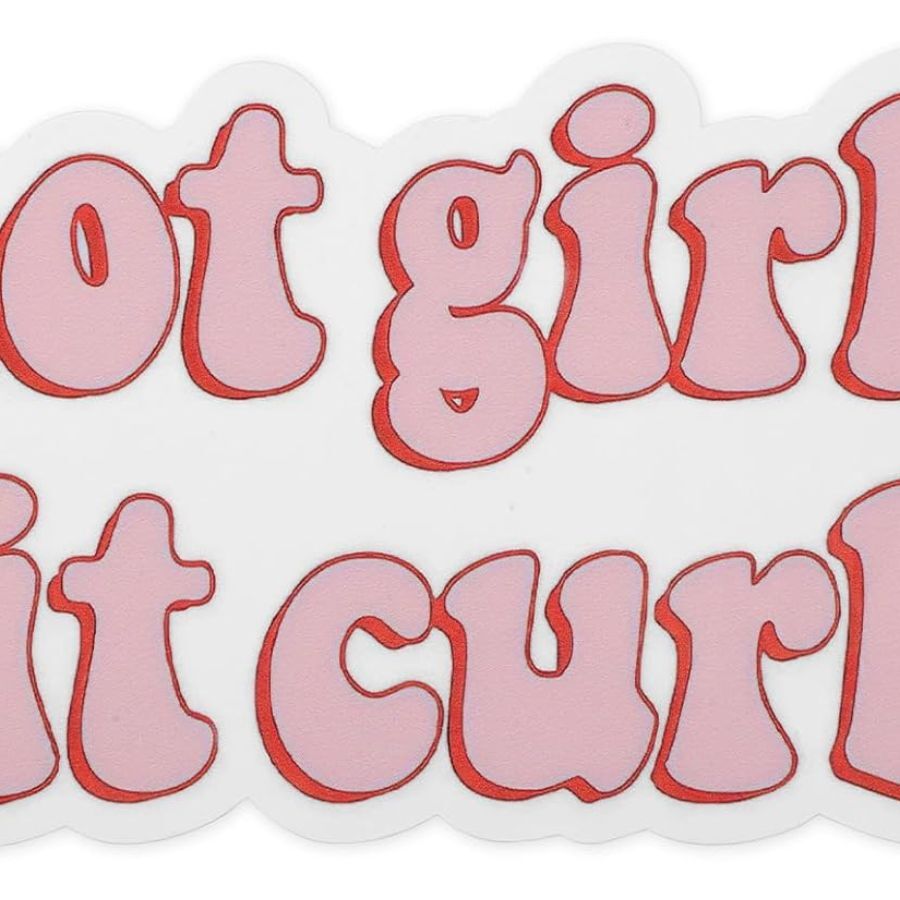 Funny Car Sticker Bumper Sticker Hit Curbs Stickers for Women Vinyl ...