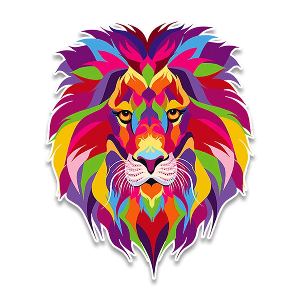 Funny Car Stickers | Cool Colorful Bumper Car Decal | Funny Bumper ...