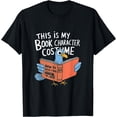 Funny Cartoon Bird Reading T-Shirt for Book Lovers and Young Readers ...