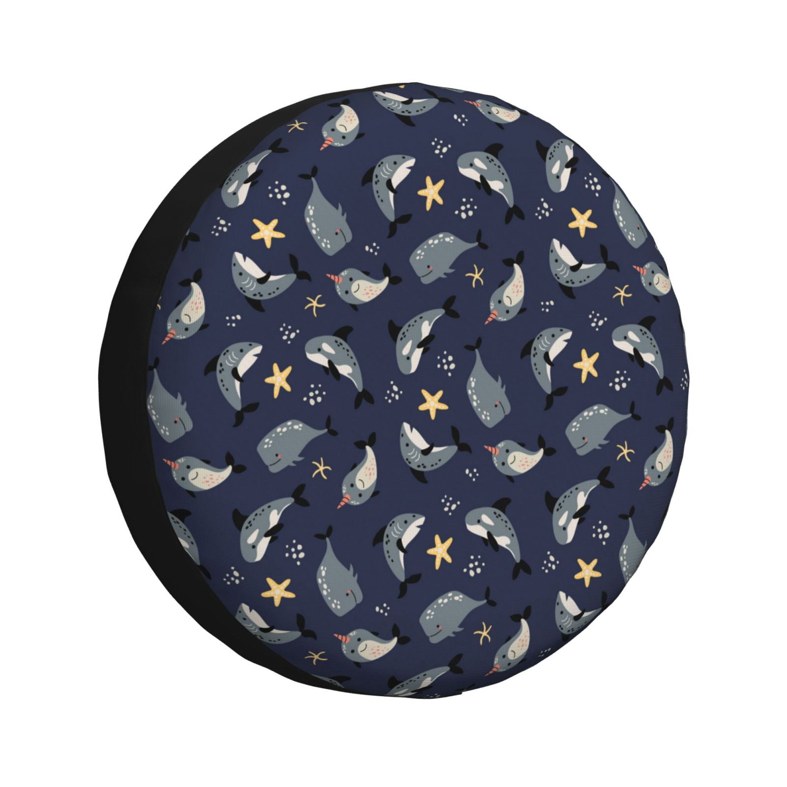 Funny Cartoon Cute Shark Whale Spare Tire Cover for Trailer Camper RV ...