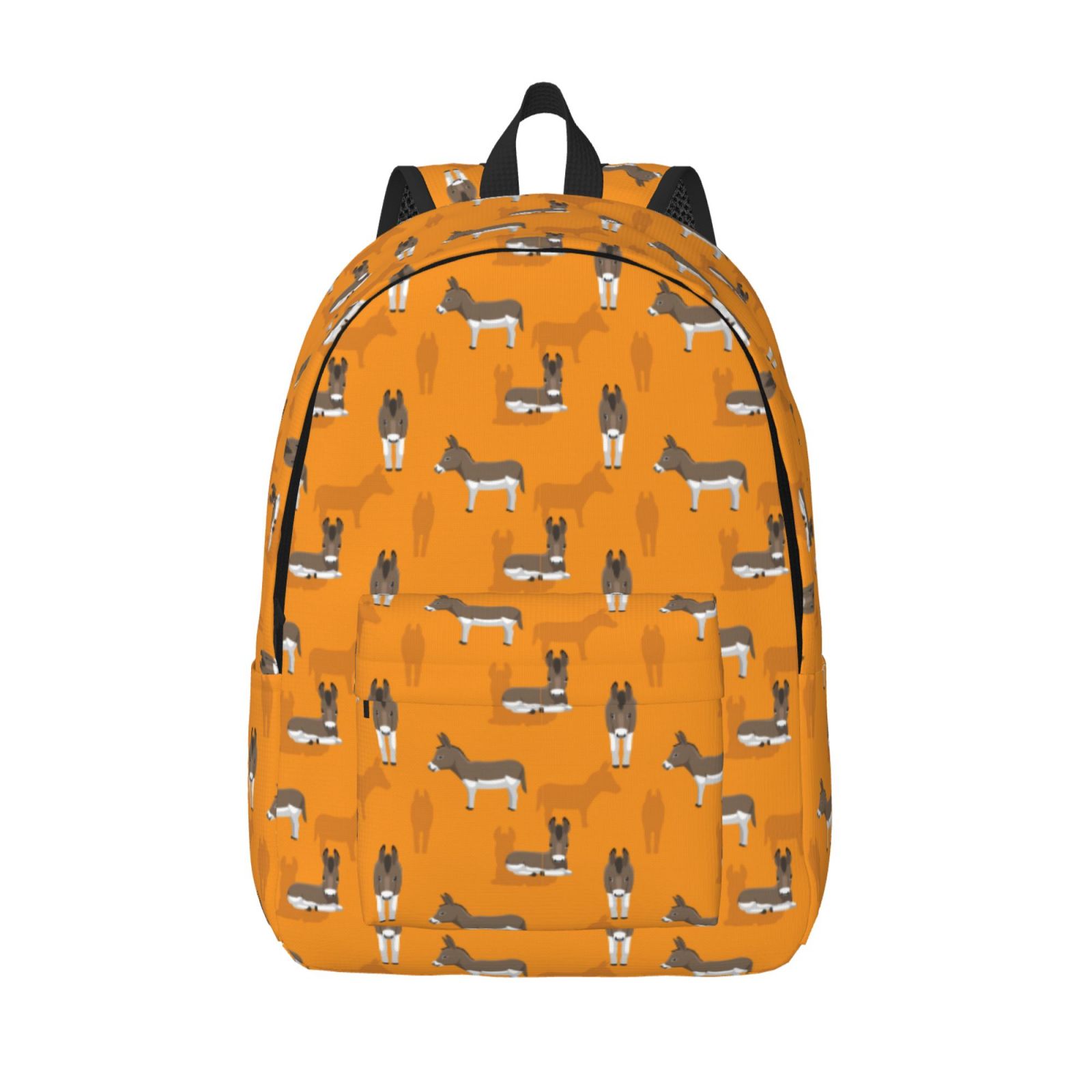 Funny Cartoon Donkey Pattern Backpack for Men Women Laptop Backpack ...