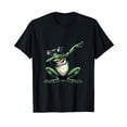 Funny Cartoon Frog Dab Dance T-Shirt for Fun and Playful Outfits ...