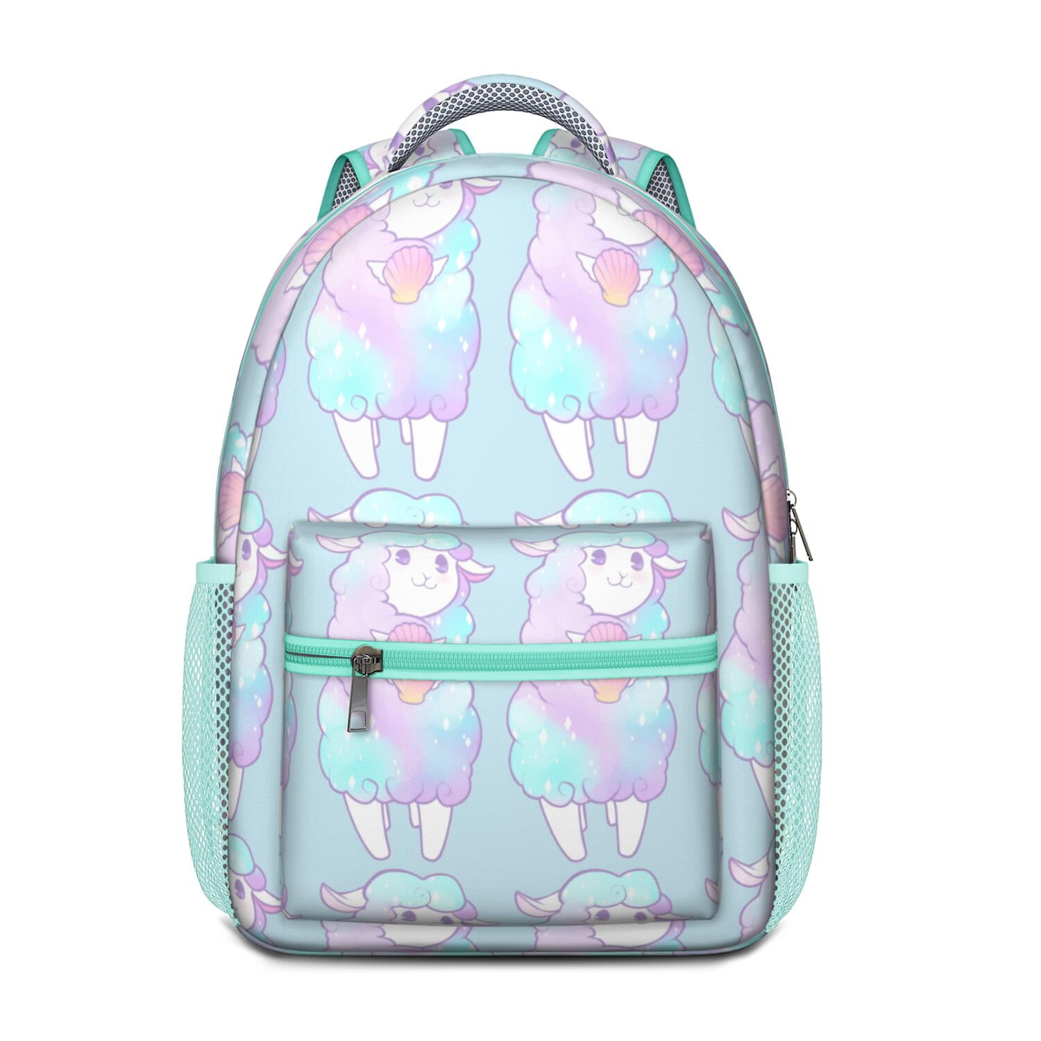 Funny Cartoon Llama Backpack - Stylish & Breathable School Bag for ...