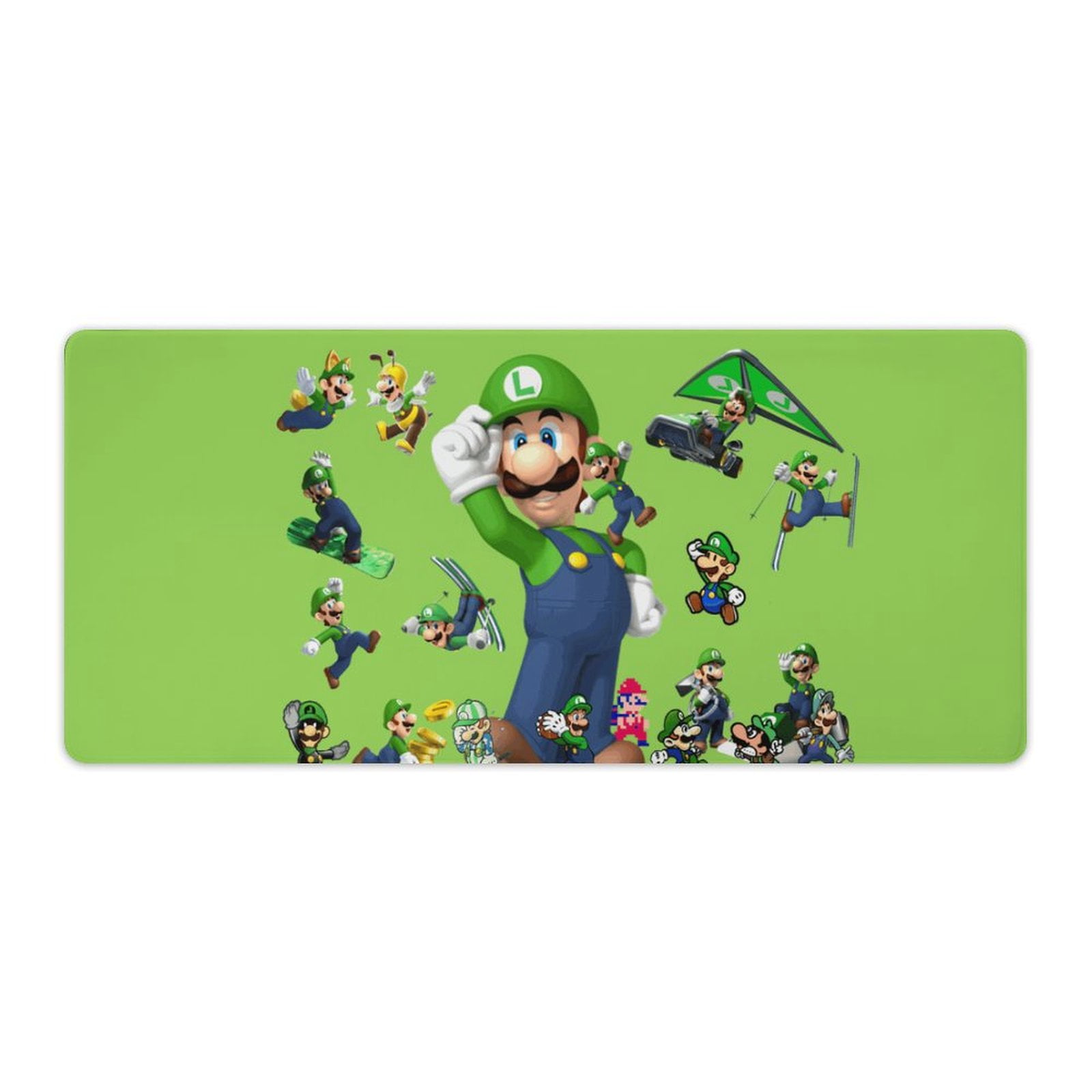 Funny Cartoon Luigi's Mansion Extended Gaming Mouse Pad No-sliped Large ...