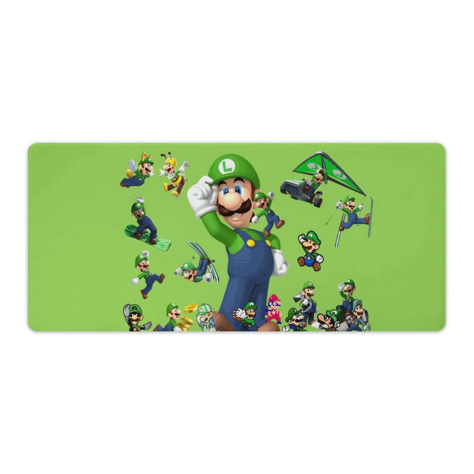 Funny Cartoon Luigi's Mansion Extended Gaming Mouse Pad No-sliped Large ...