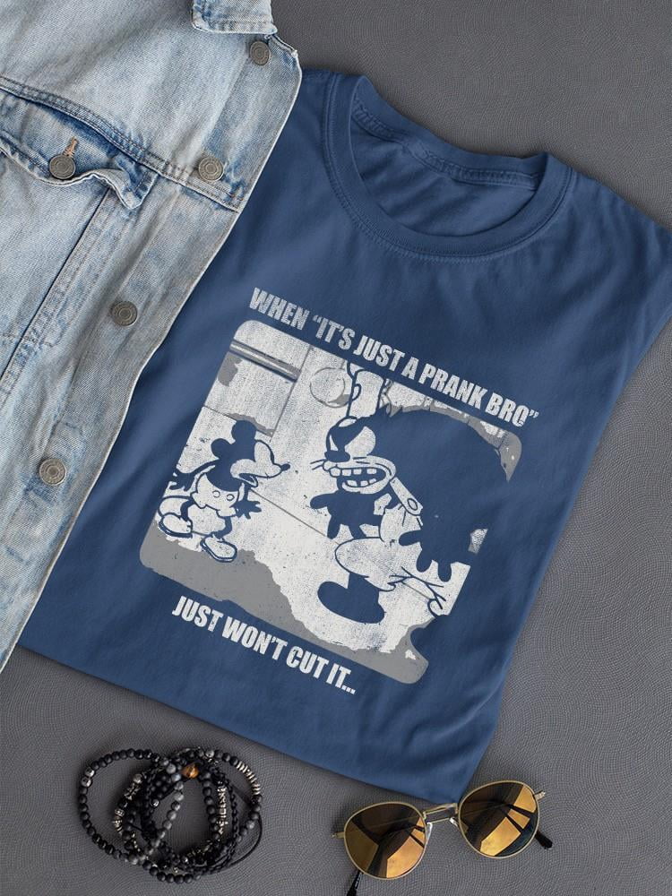 Funny Cartoon Steamboat Willie T-shirt Color Men's -SmartPrintsInk ...