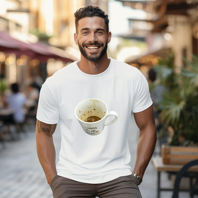Funny Cartoon T-Shirt Gift for Teens, The Summer of My Dreams Coffee ...