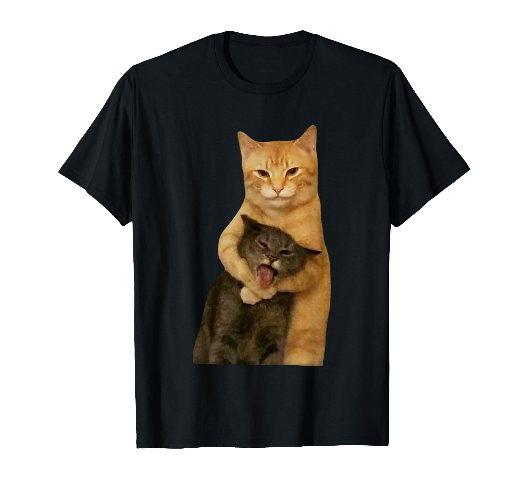 Funny Cat Art T-Shirt Featuring Playful Cartoon Cats - Perfect Gift for ...
