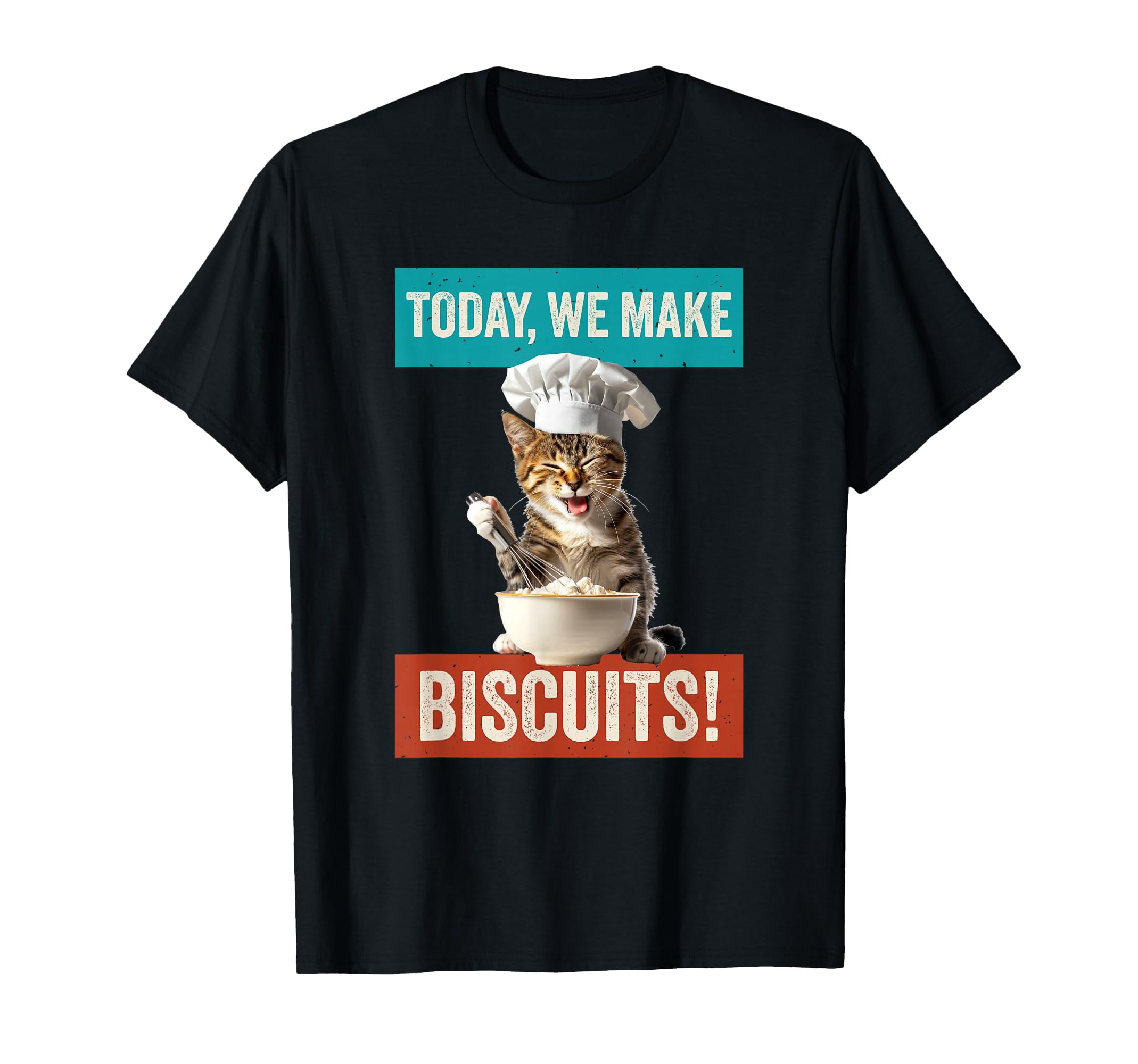Funny Cat Baker T-Shirt with Playful Chef Design for Cat Lovers and ...