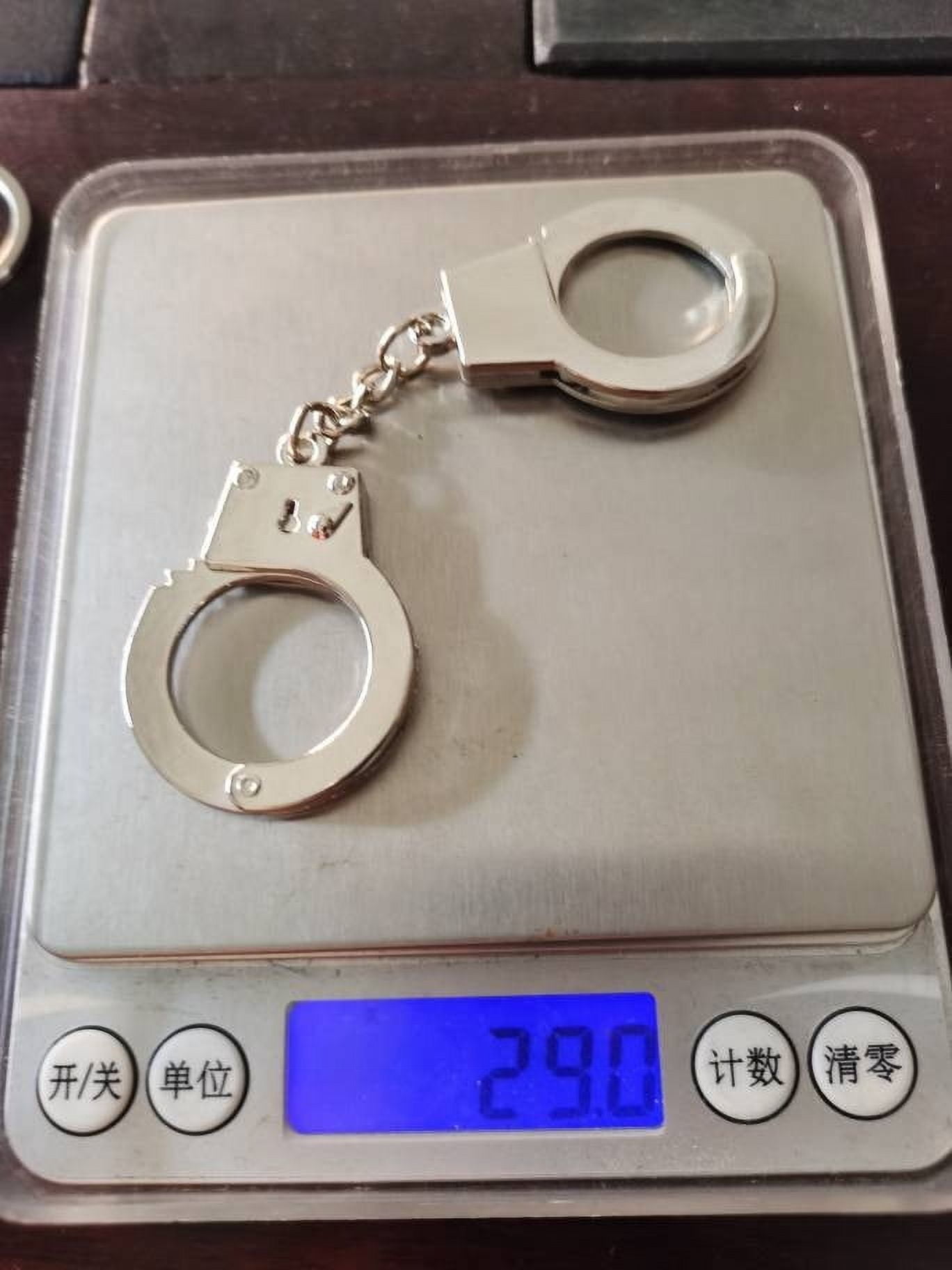 Funny Cat Handcuffs Toy, Stainless Steel Pet Play Handcuffs for Kittens ...