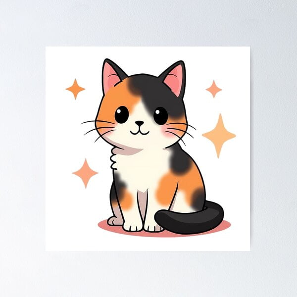 Funny Cat Meme Poster Wall Art, Modern Wall Decor For Living Room ...