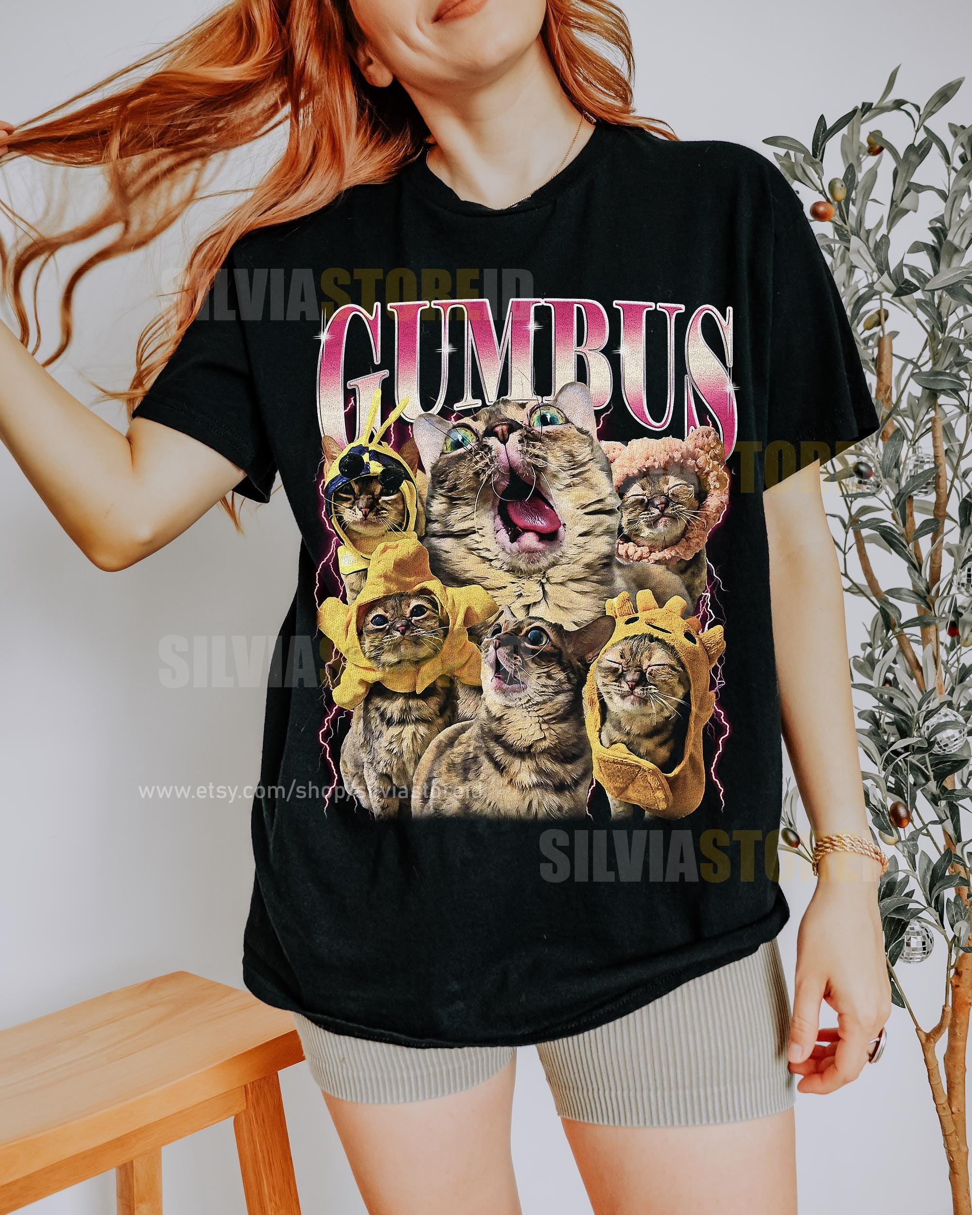 Funny Cat Shirt, GUMBUS Fan, Gift for Cat Lovers, Gumble Bee Shirt ...