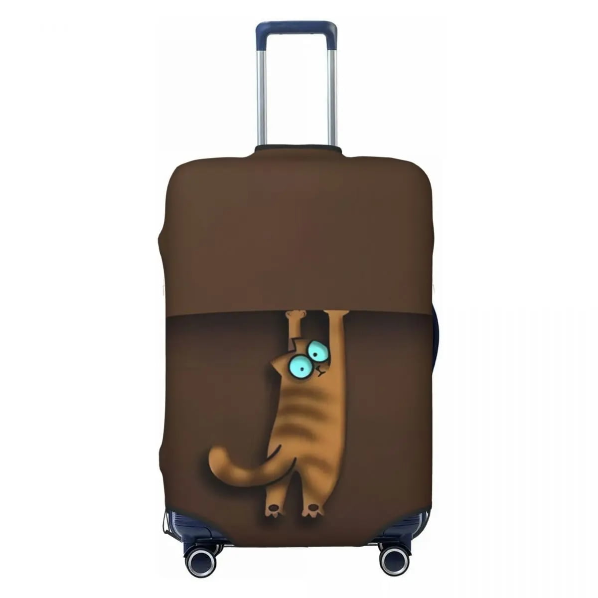 Funny Cat Suitcase Cover Animals Print Cruise Trip Holiday Practical ...
