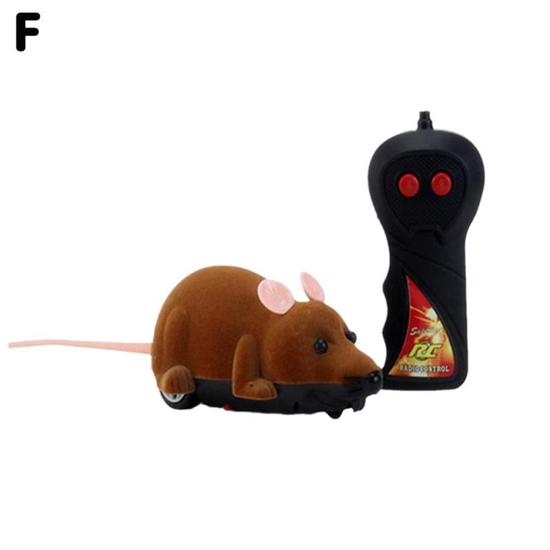 Funny Cat Toy Flocking Remote Control Mouse Wcl U7W7 - Walmart.com