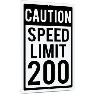 Speed Limit 10 MPH Sign - Walmart.com