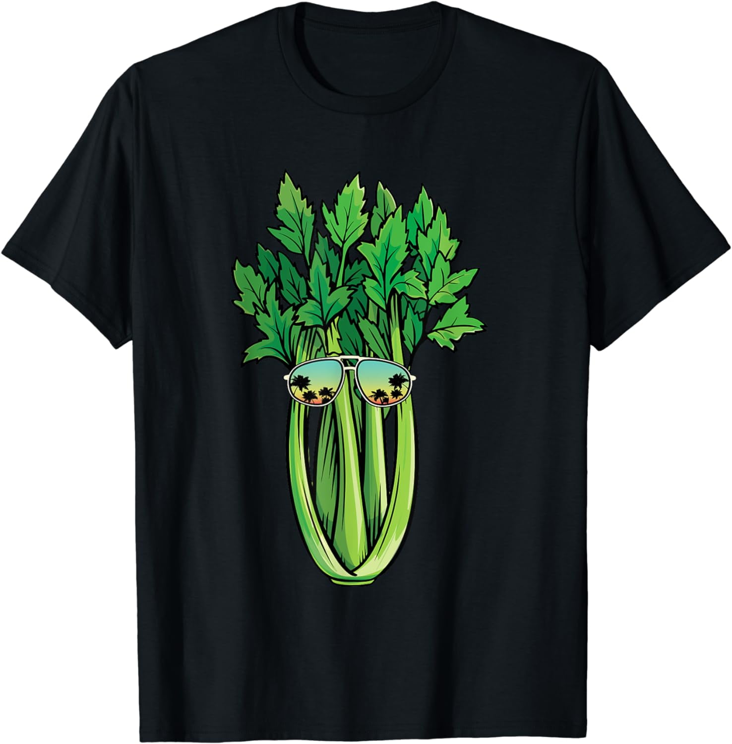 Funny Celery With Shades Costume Love Vegan Gardening T-Shirt - Walmart.com
