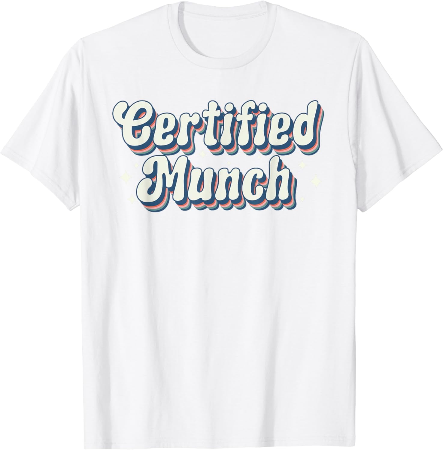 Funny Certified Munch Men & Women Retro Vintage Style T-Shirt - Walmart.com