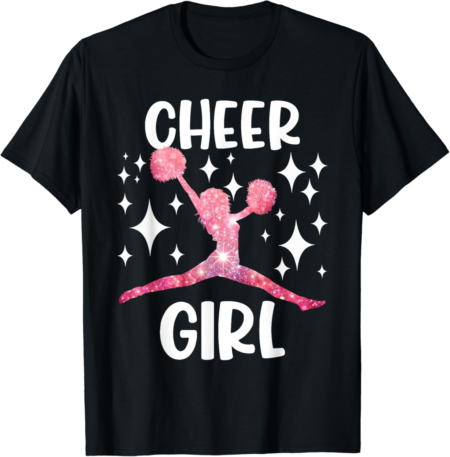 Funny Cheer Girl Cheerleader Cheerleading Cheering Squad T-Shirt ...
