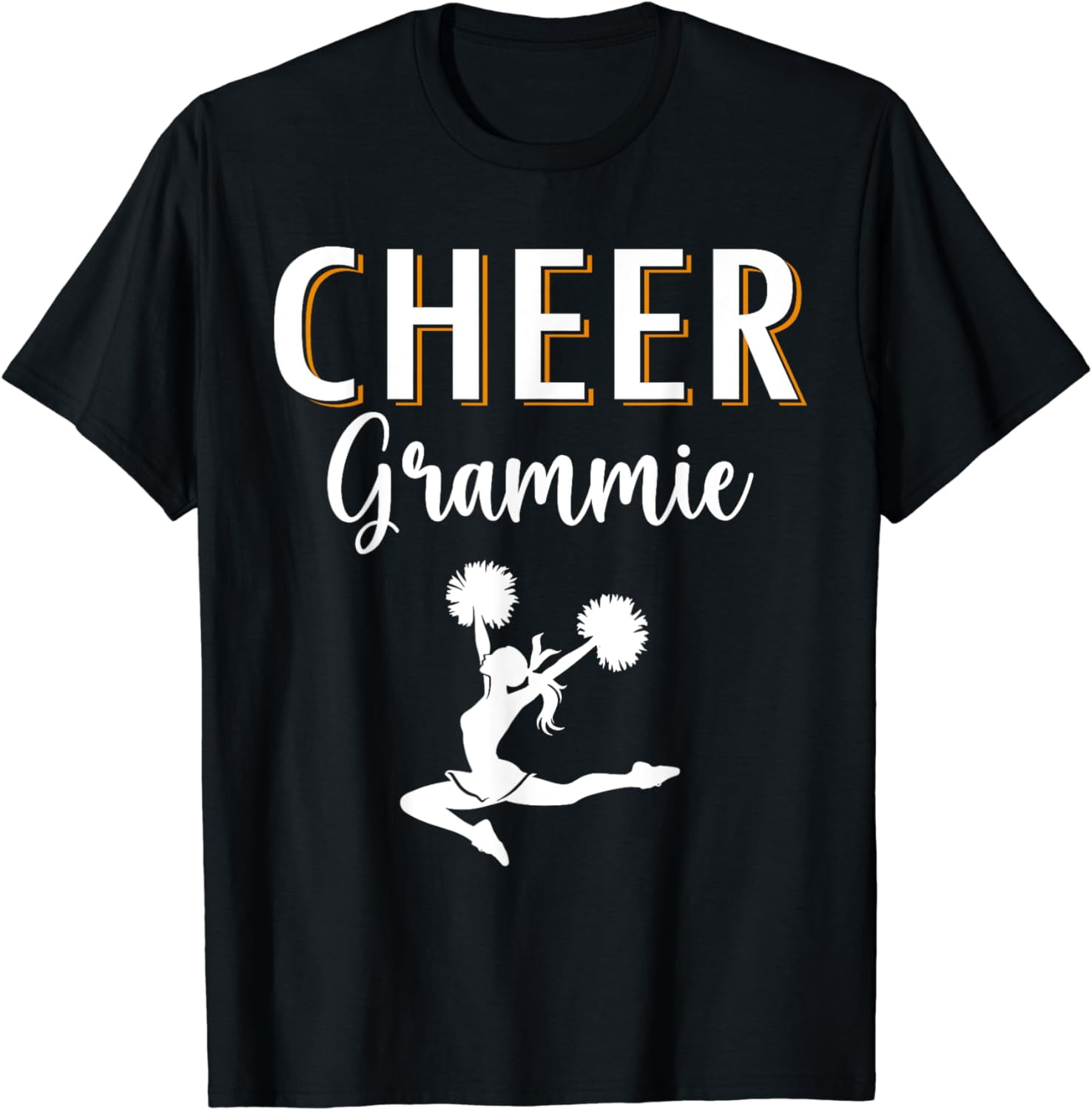 Funny Cheer Grammie Cheerleading Lover T-Shirt - Walmart.com