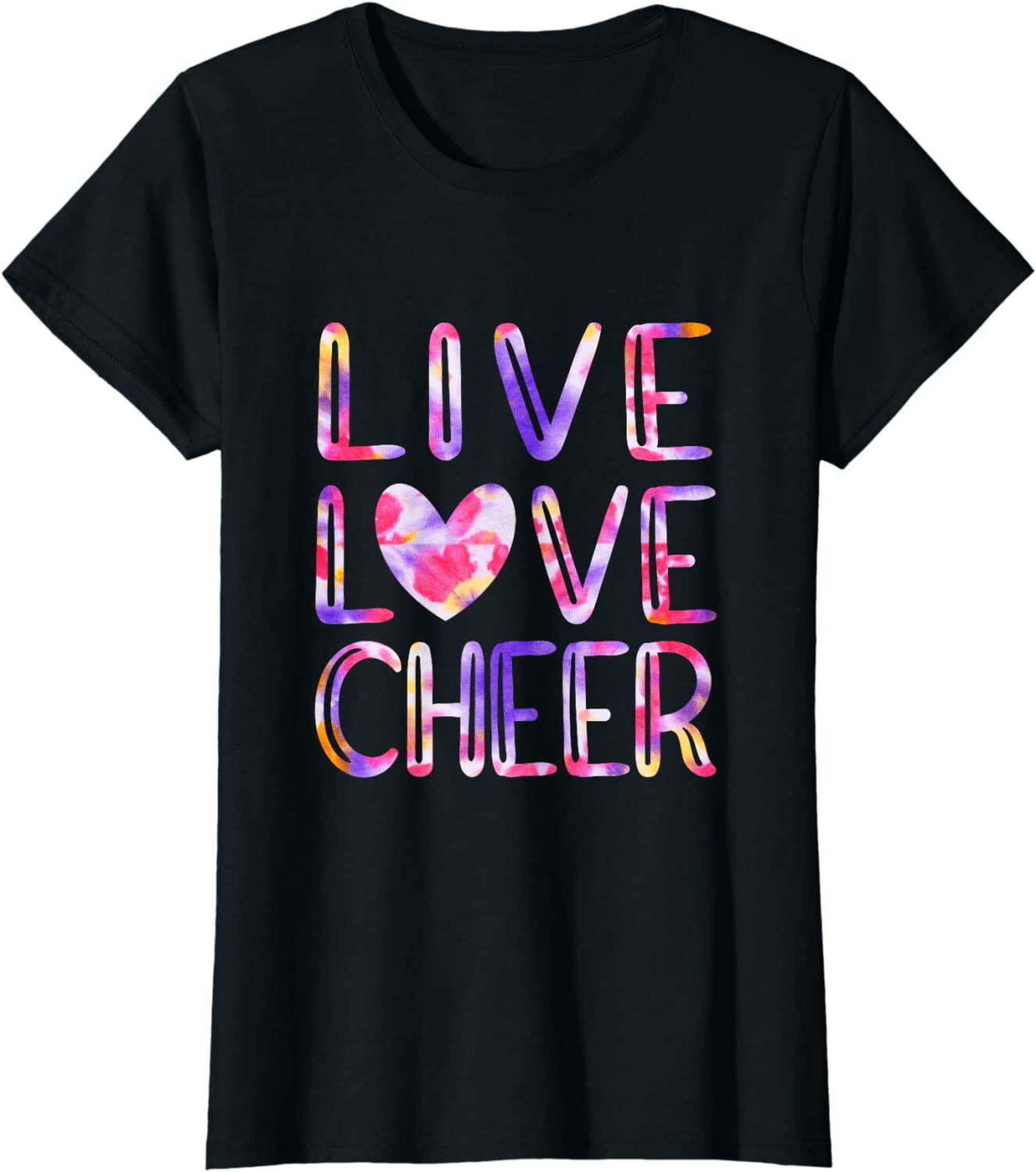 Funny Cheerleading Cheer Love Cheer Mom T-Shirt - Walmart.com