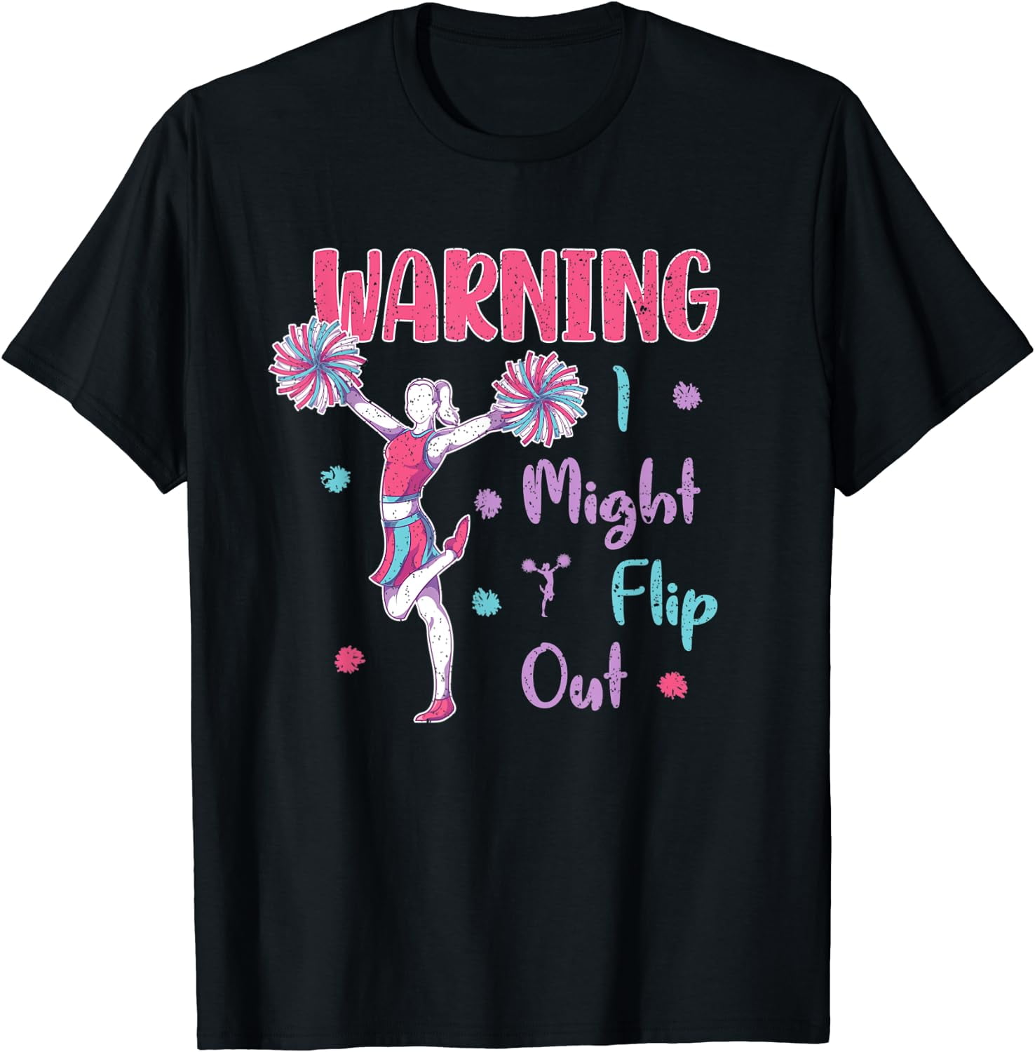 Funny Cheerleading Cheer Practice Cheering Squad Cheerleader T-Shirt ...
