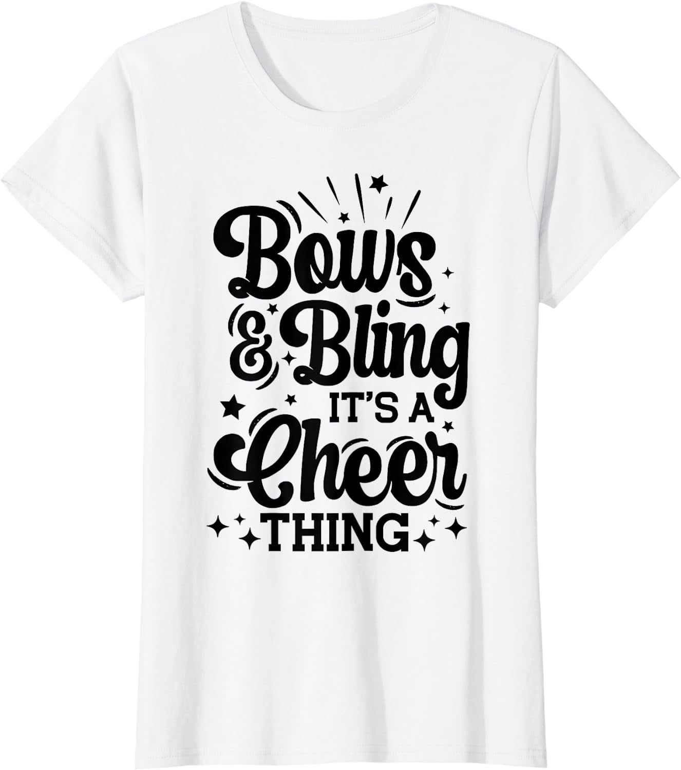 Funny Cheerleading Graphic For Cheer Girls Cheerleaders T-Shirt ...