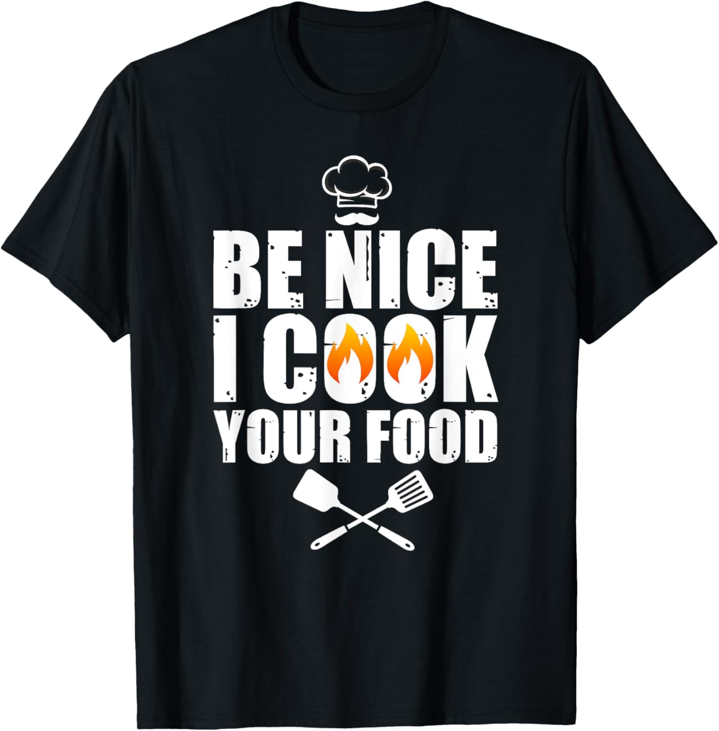Funny Chef Art For Men Women Restaurant Cooking Food Lover T-Shirt ...