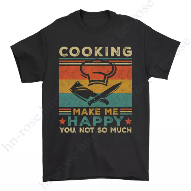 Funny Chef Cooking T-shirt Culinary Cooker Costume Gift for Dad Father ...