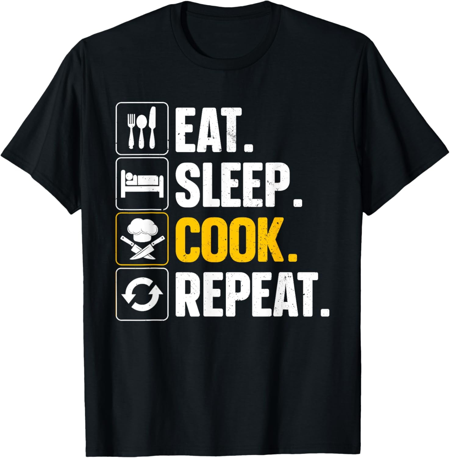 Funny Chef Design For Men Women Cooking Culinary Cook Chef T-Shirt ...