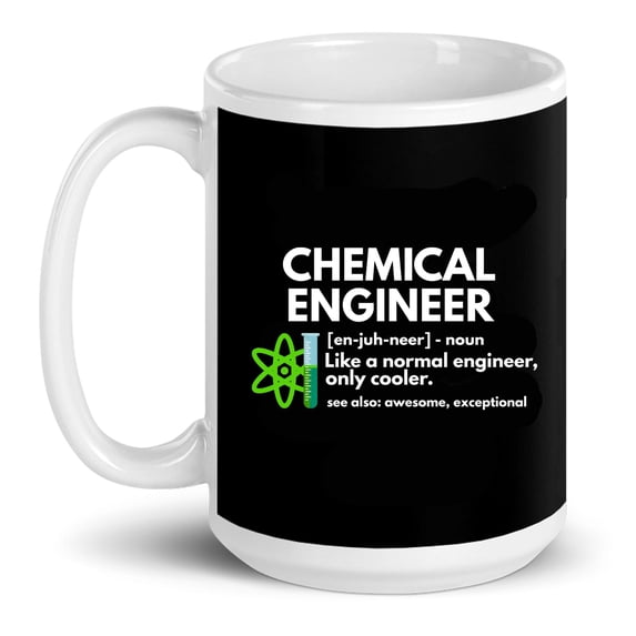 Funny Chemical Engineer Definition Engineering Chemistry Gift Ceramic ...