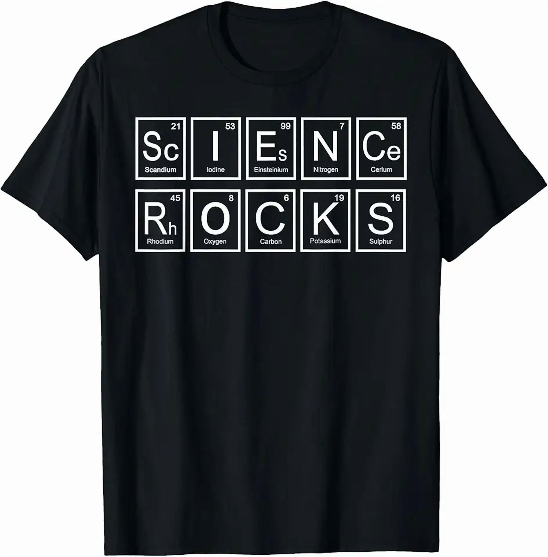 Funny Chemistry Periodic Table Elements Teacher Unisex Short Sleeve ...