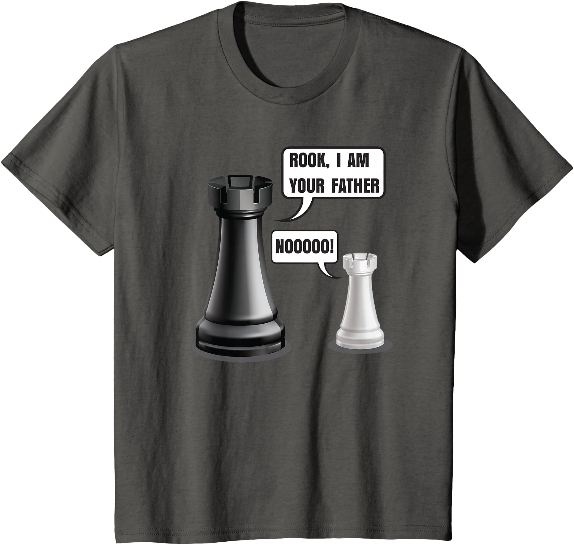 Funny Chess Board Player Humour Lover Rook I Am Your Father Youth ...