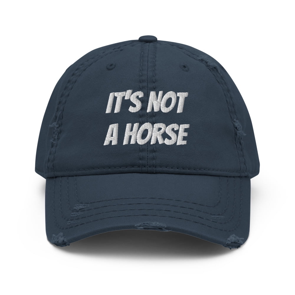Funny Chess Lover Player Horse Knight Embroidered Distressed Dad Hat ...
