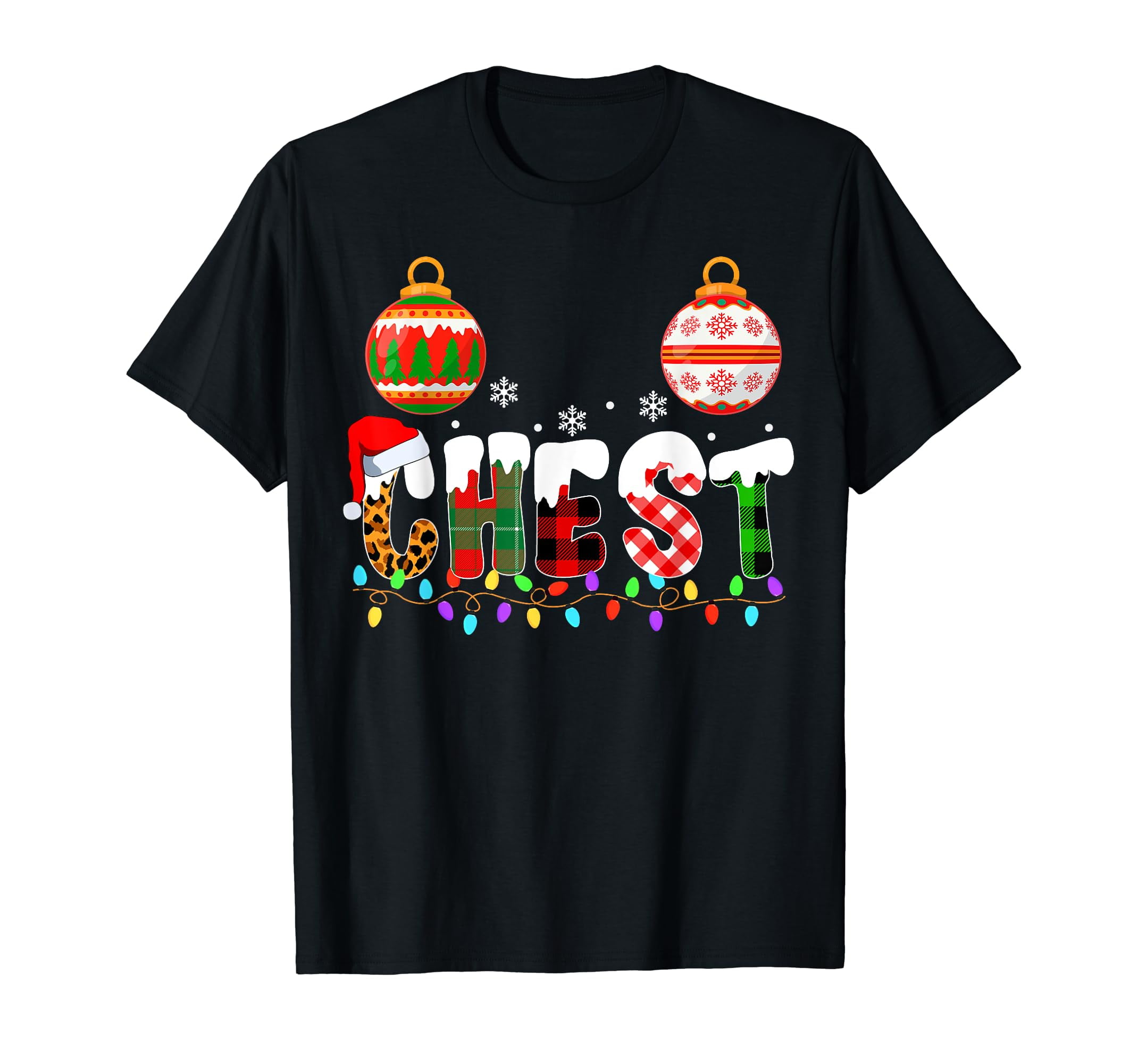 Funny Chest Nuts Couples Christmas Chestnuts Matching T-Shirt - Walmart.com