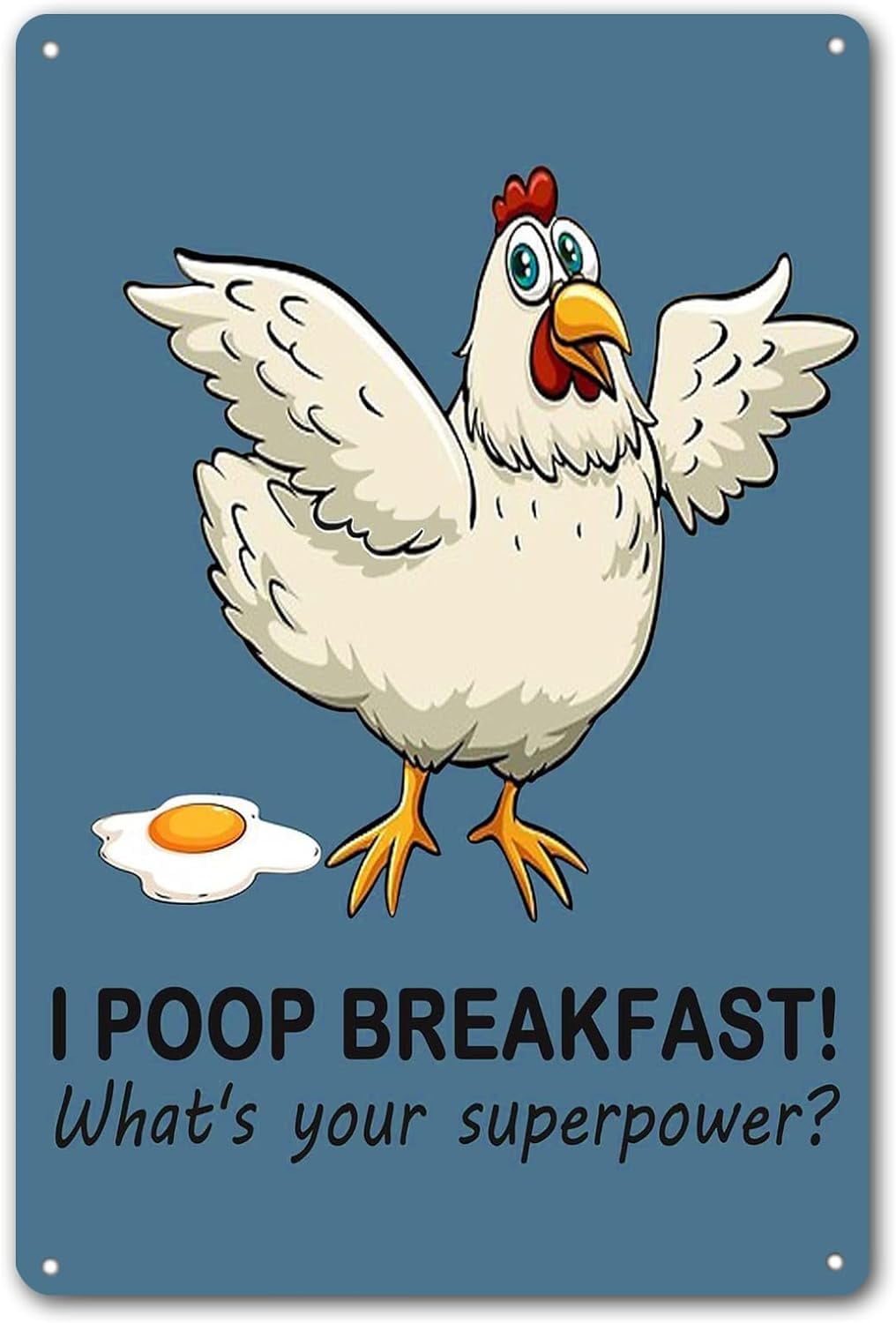 Funny Chicken Decorations for Kitchen Chicken Sign Chicken Gifts - I ...