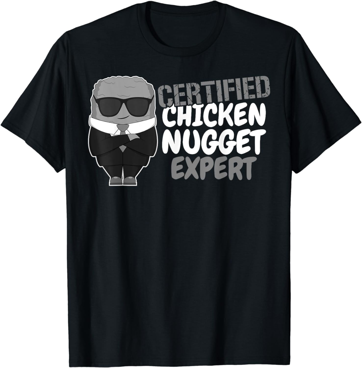 Funny Chicken Nugget Gift For Men Women Nug Life Chix Lovers T-Shirt ...