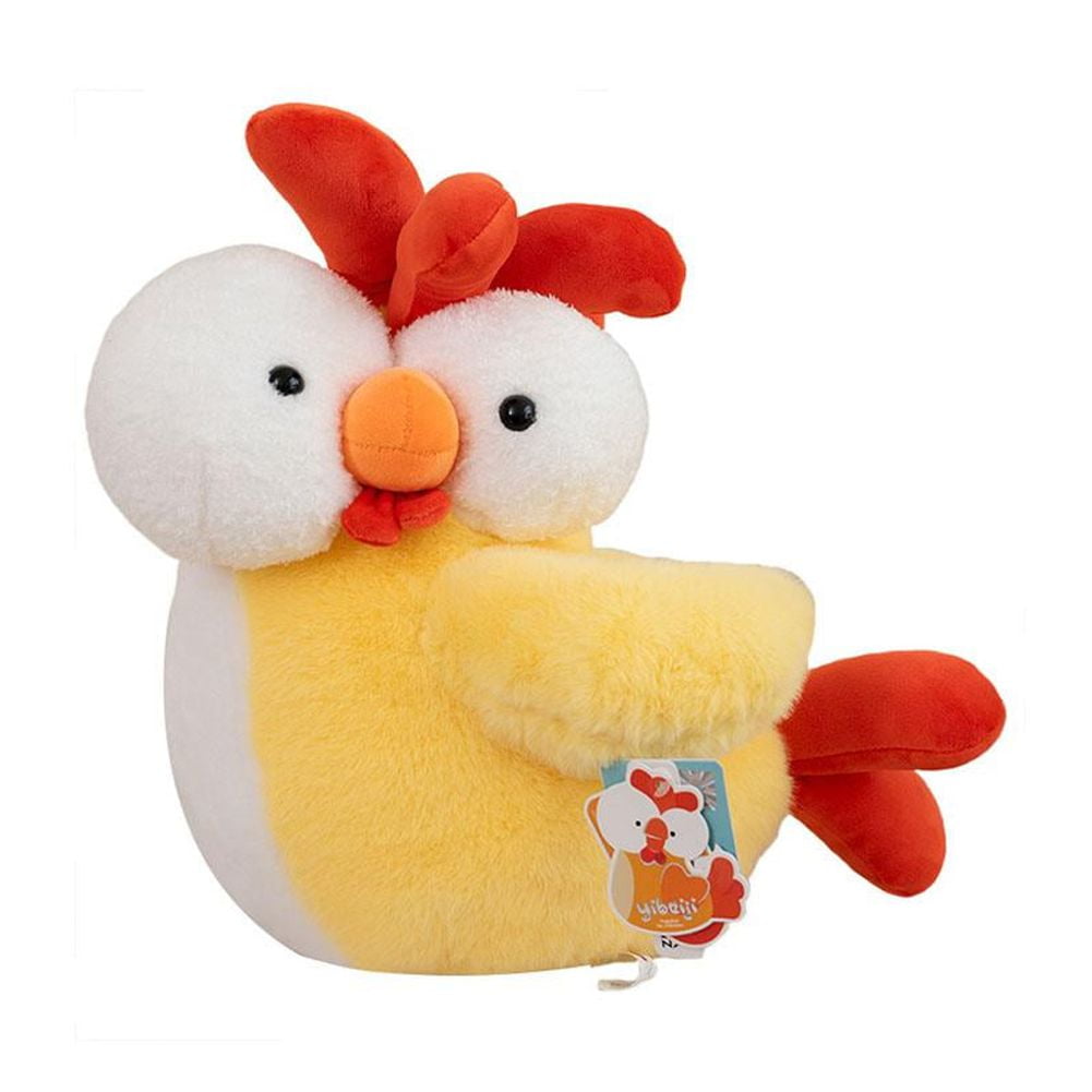 Funny Chicken Plush Toys Big Eyed Chicken Plush Toy Toy Girls Children ...